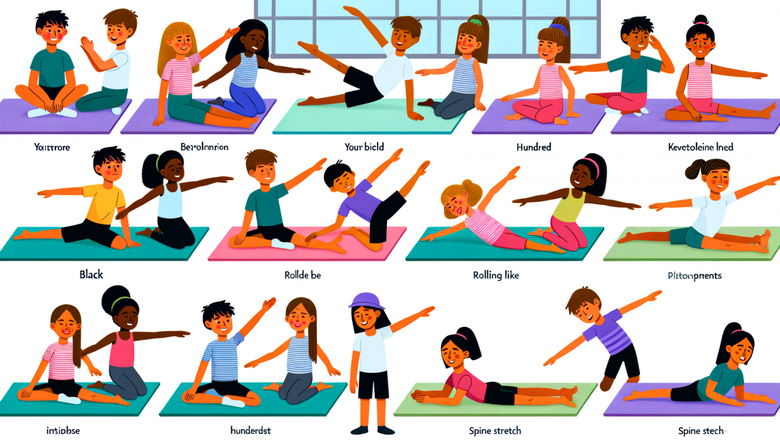 Building Strength and Coordination: The Power of Pilates for Kids ...